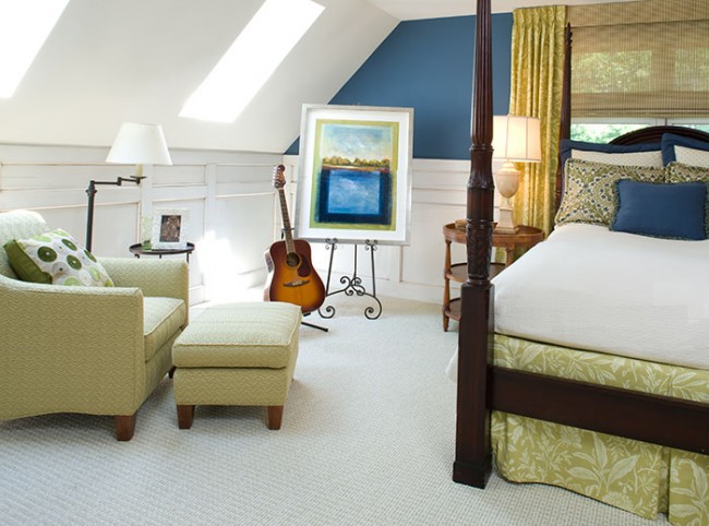 Attic Loft Makeover | Fitzsimmons Design