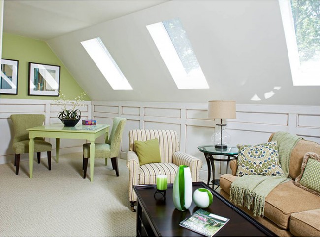 Attic Loft Makeover | Fitzsimmons Design